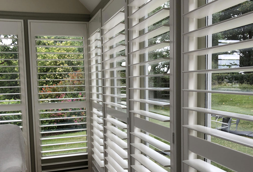 Conservatory Shutters Installation - Shutters By Design